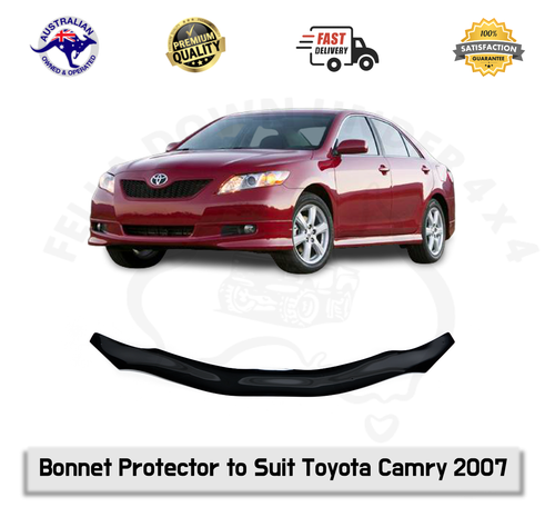 Bonnet Protector Hood Guard Bug Deflector To Suit Toyota Camry 6/2006 ...