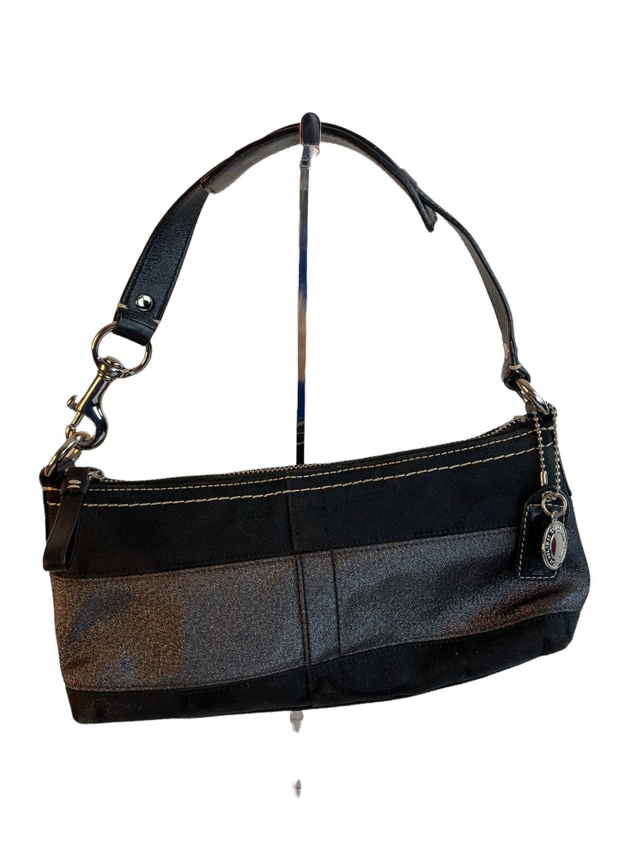Coach shoulder bag H0767-11096 Black sparkle 10.5x5x2.5 Coach shoulder bag H0767-11096 Black sparkle 10.5x5x2.5