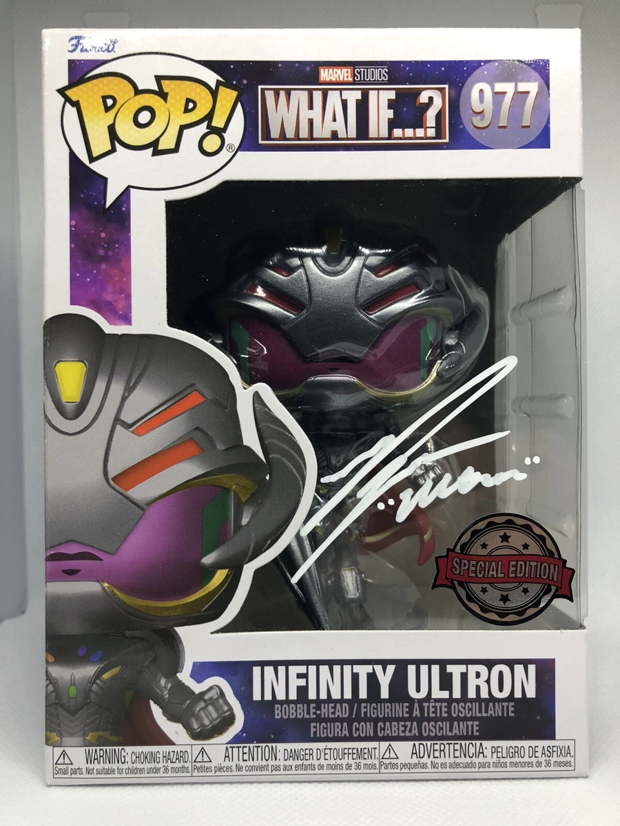 Infinity Ultron Funko Pop Signed by Ross Marquand resende.rj.gov.br