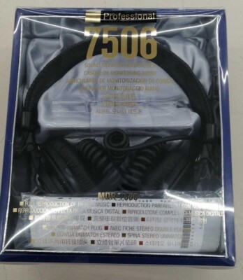 Sony MDR-7506 Professional Studio Headphones w/Box Working Confirmed ...