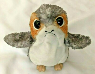 Disnry FurReal 7" Hasbro Last Jedi PORG Penguin Bird Star Wars Move ...