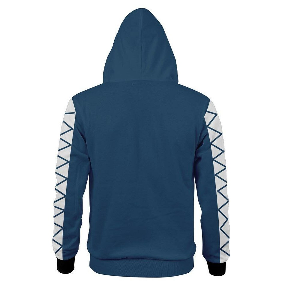 Twisted-Wonderland Cosplay Hoodie Hercules Idia Shroud Zip Up Coat ...