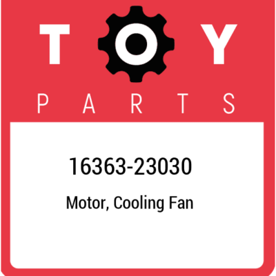 16363-23030 Toyota Motor, cooling fan 1636323030, New Genuine OEM Part ...