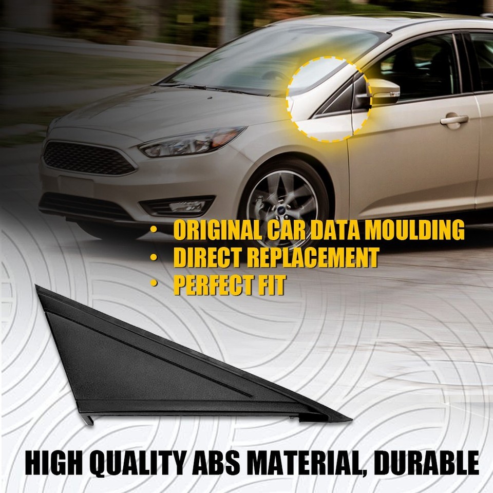 Passenger Mirror Corner Triangle Cover Pillar Trim For 2012-2018 Ford ...