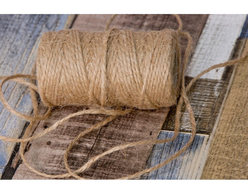 Craft Jute Shabby String 12m-1000M Metre Natural Brown Rustic Twine ...