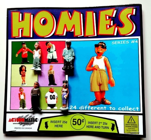 LIL HOMIES SERIES 4 LIVE VENDING MACHINE DISPLAY BLISTER SEALED 4 NEW ...