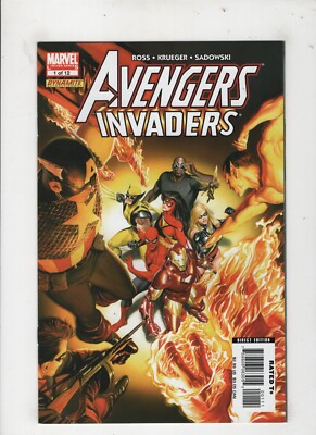 Avengers /Invaders 1 Marvel dynamite 2008 Hi res Scans | eBay