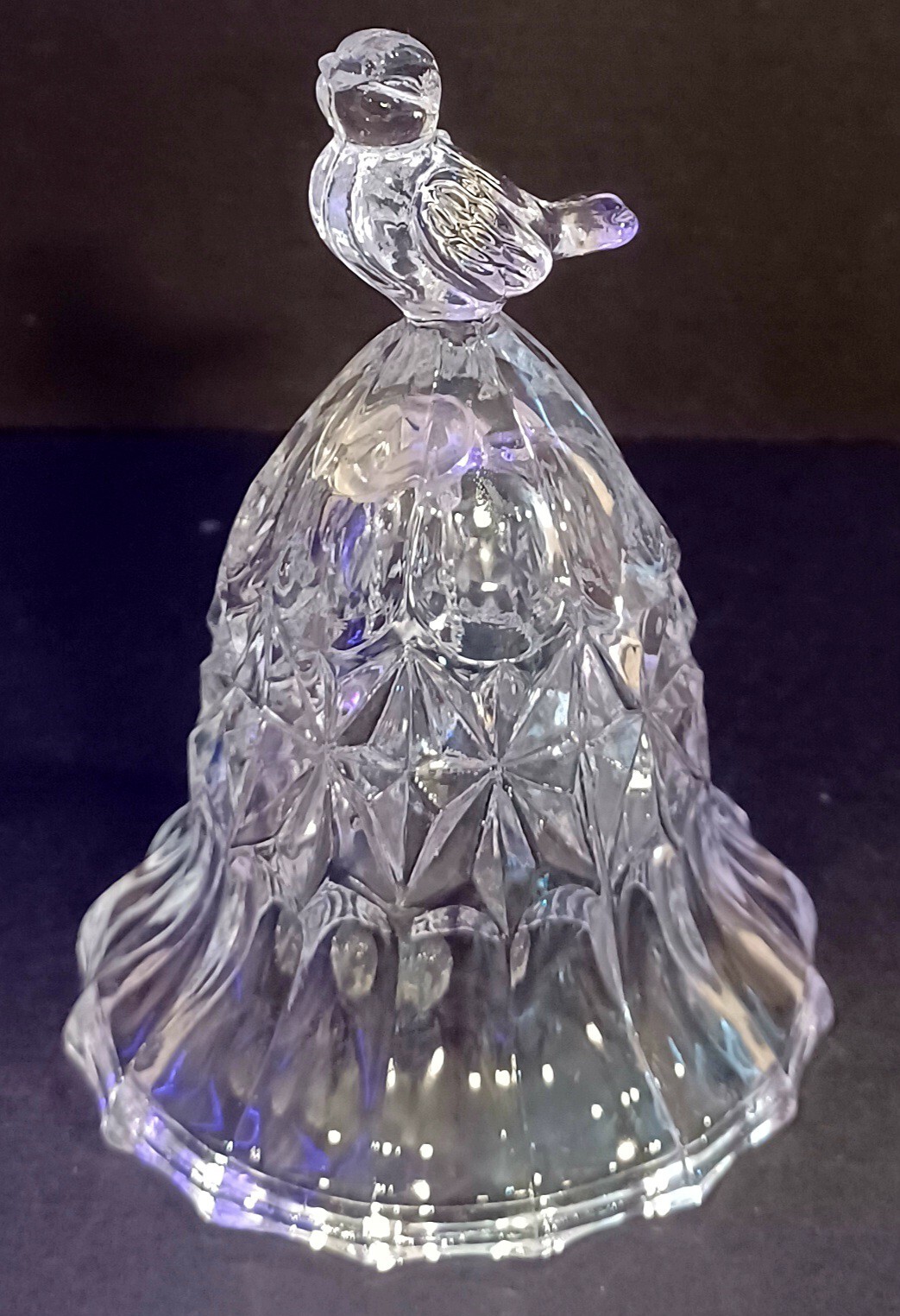 The Byrdes Collection Vintage Crystal Bell 3 3/4" | eBay
