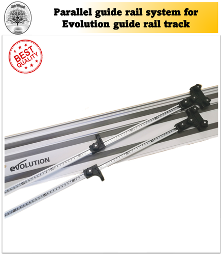 Evolution Parallel Guide Rail System Circular Saw Track Set Aluminum ...
