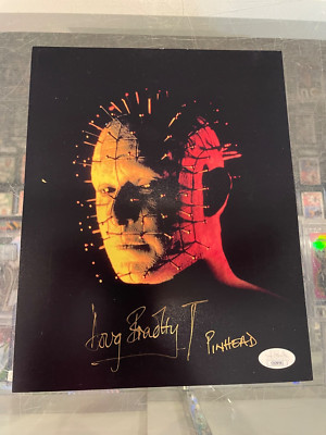 PINHEAD HELLRAISER ACTOR DOUG BRADLEY SIGNED 8X10 PHOTO JSA | eBay