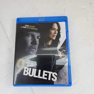 9 Bullets BLU-RAY Lena Headey Sam Worthington 2022 Like New ...