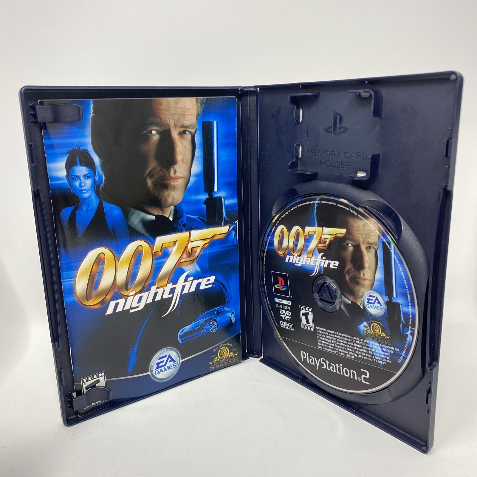 007 NightFire James Bond (Sony PlayStation 2, 2002) PS2 Complete CIB ...
