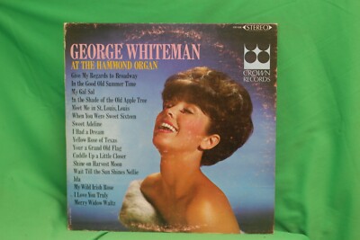 George Whiteman at the Hammond Organ - Crown Records | eBay