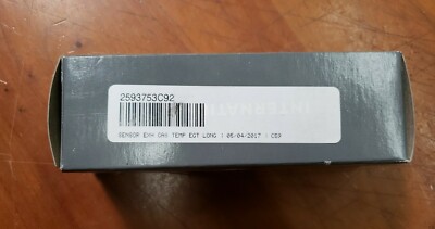 OEM INTERNATIONAL EXHAUST GAS TEMPERATURE SENSOR - NAVISTAR 2593753C92 ...