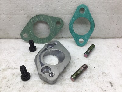 VW BUG CARBURETOR ADAPTER 28/30/31 PICT TO 34 PICT DUAL PORT intake ...