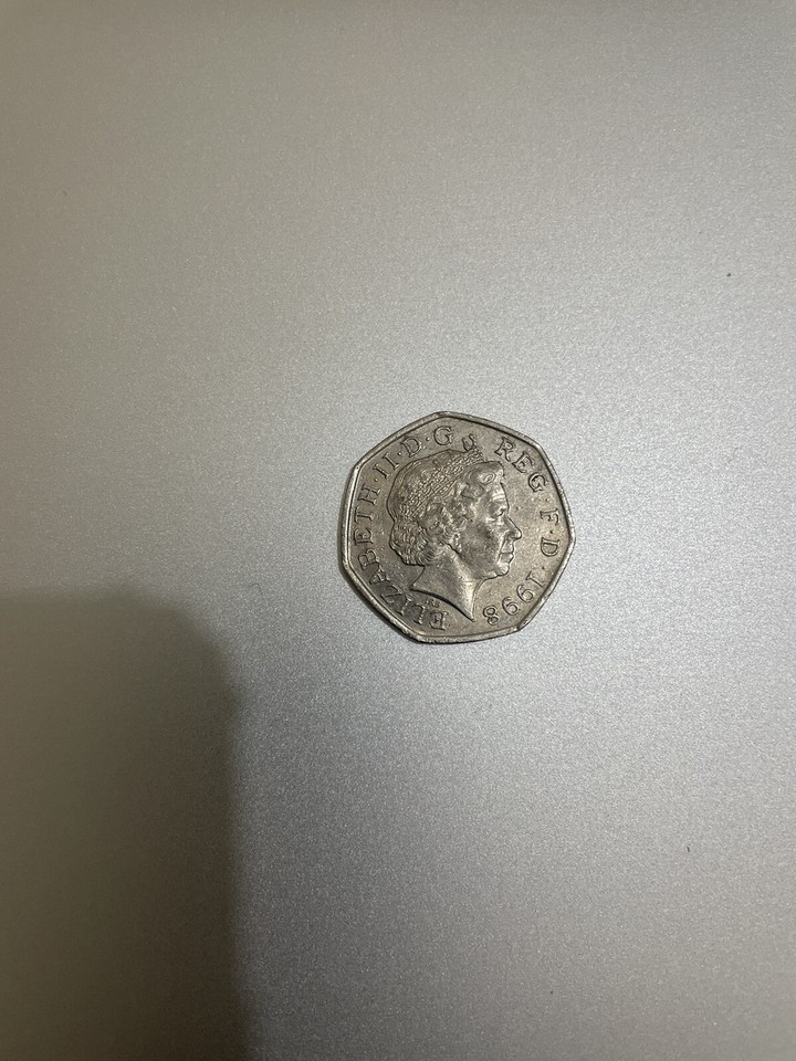 1998 European Union EU Stars UK 50p Fifty Pence Fast Despatch Next Day ...