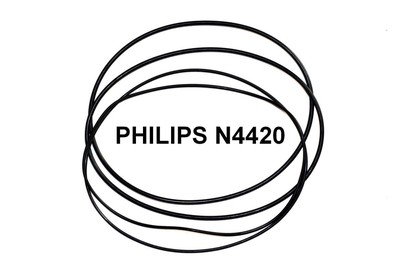 SET BELTS PHILIPS N4420 REEL TO REEL EXTRA STRONG NEW FACTORY FRESH N ...