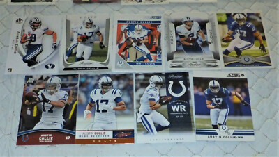 AUSTIN COLLIE - Wide Receiver - Indianapolis Colts - 7 Card Assorted ...