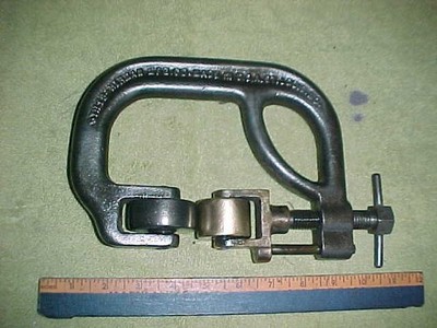 Auto Body Stiles-Herman English Wheel Hand Held 1922 Shop Dolly Hammer ...