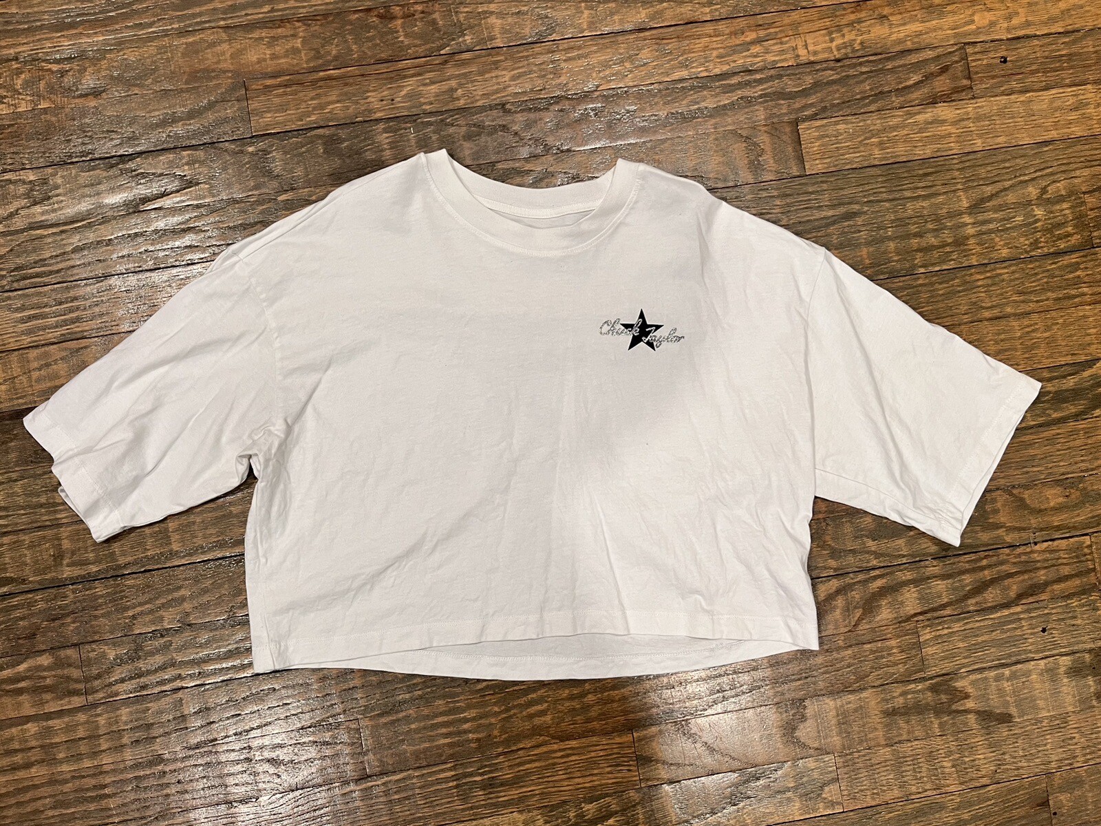 Converse Chuck Taylor All star Crop Top Glitter Accent Womens-NWOT | eBay