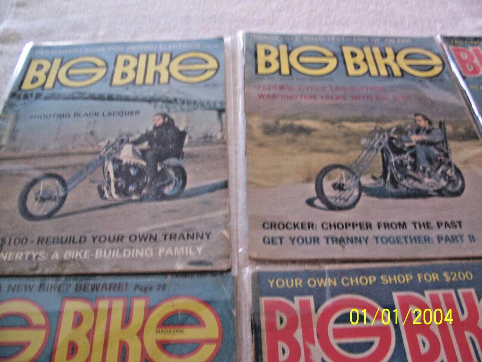 VINTAGE 1972 BIG BIKE MAGAZINES 6 issues.!! RARE!! | eBay
