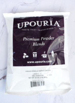 UPOURIA French Vanilla Cappuccino Mix Premium Powder Blends 2 lb BB 04 ...