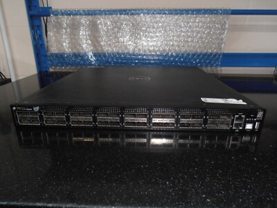 Dell Networking S6000-01-FE-32T 32 Port 40GBe QSFP+ 10/40Gb HD L3 ToR ...