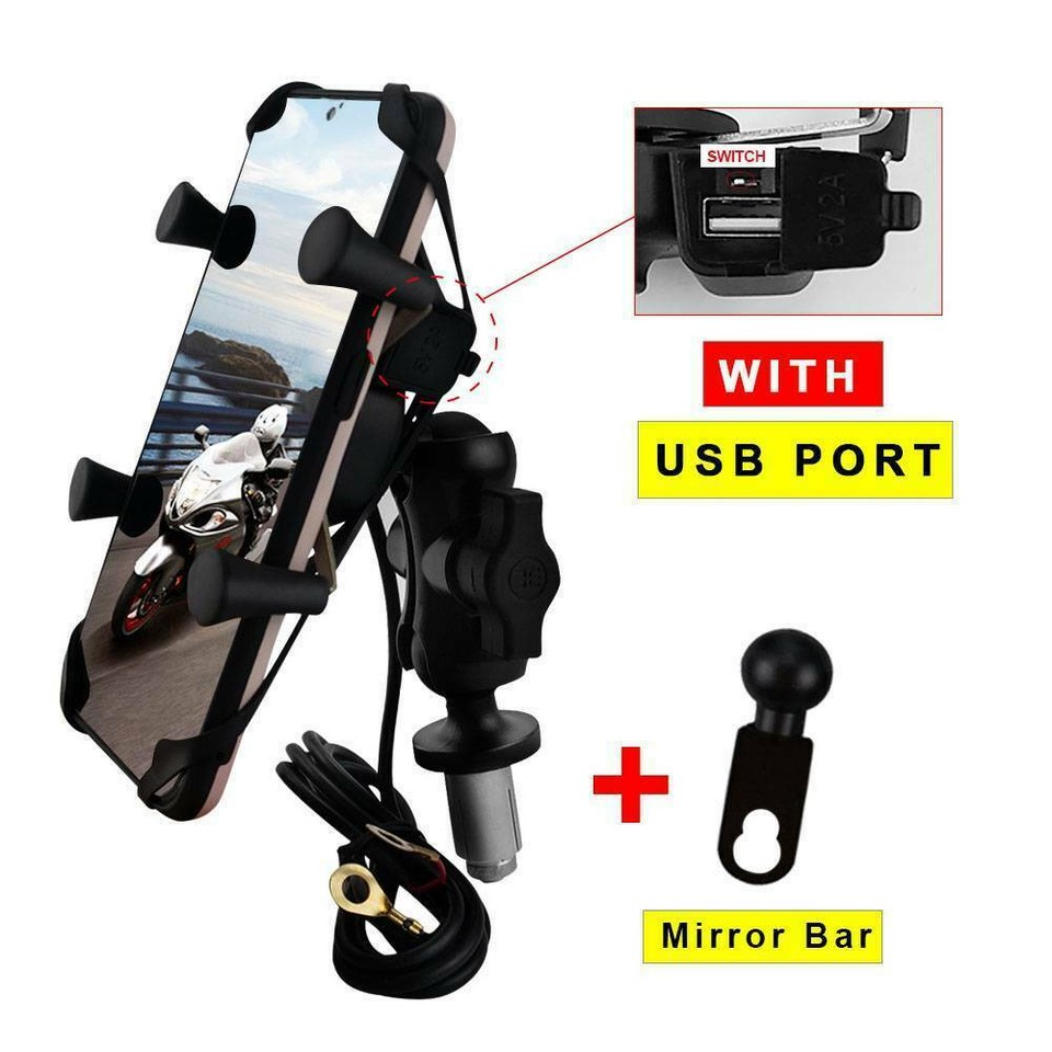 GPS Navigation Mobile Phone Bracket for BMW S1000RR 2010-2020 HP4 2012 ...