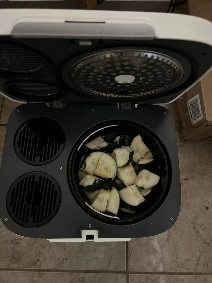 Electric Kitchen Composter, 4L Large Capacity Smart Indoor Compost Bin ...