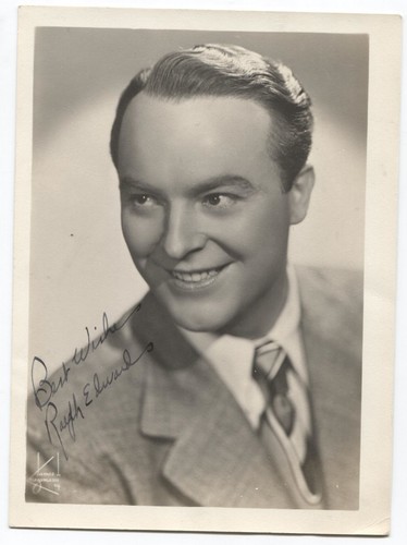 Ralph Edwards Vintage 1948 Signed Photo Autographed "This is Your Life ...