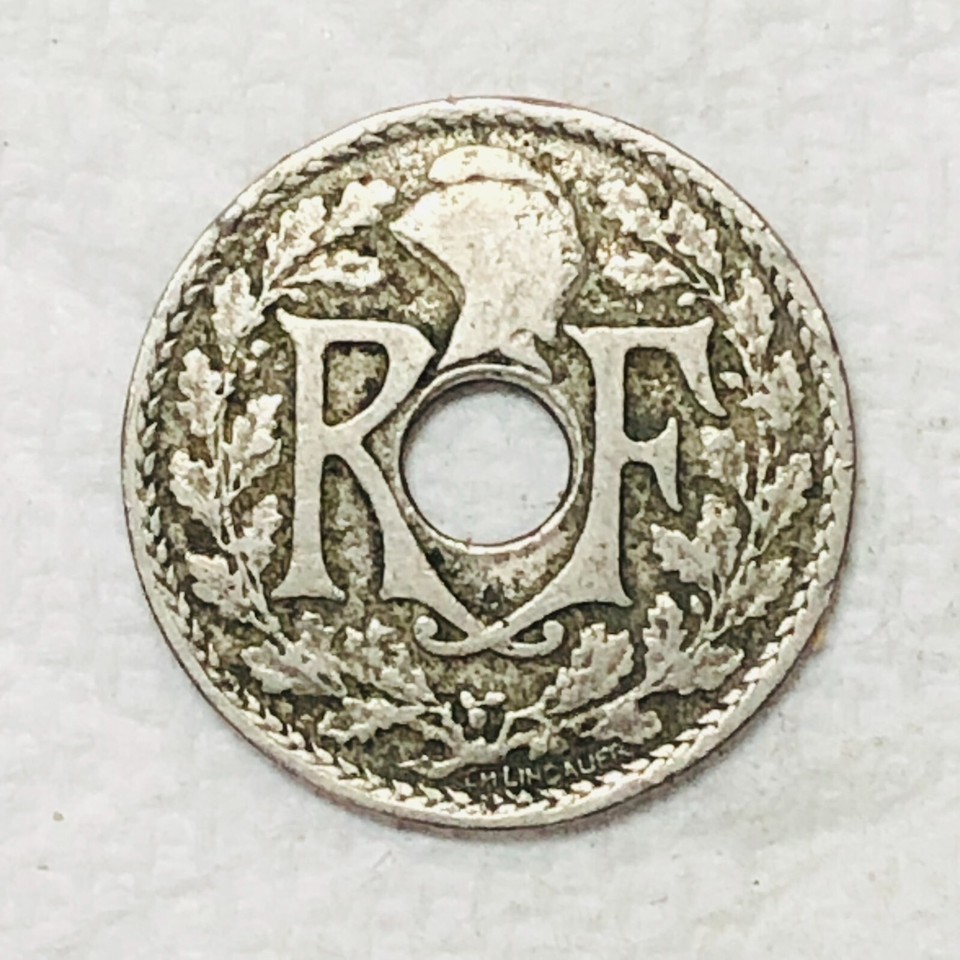 France 25 Centimes 1919 Circulated Coin | eBay