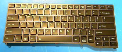 Fujitsu Lifebook U747 U748 U749 E449 E548 E549 U.S. ENGLISH KEYBOARD W ...