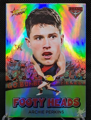 Archie Perkins 2024 Select Footy Stars #FH25 Footy Heads | eBay