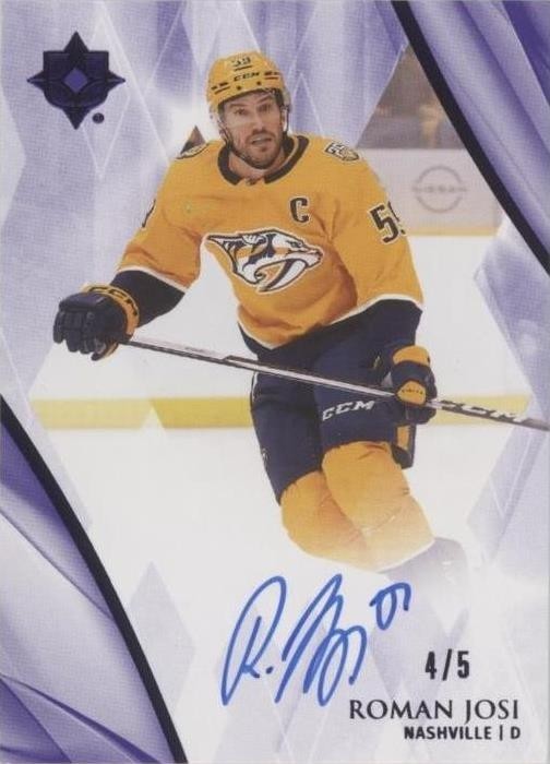 2024-25 Upper Deck Ultimate Collection - Roman Josi #14 for sale | eBay