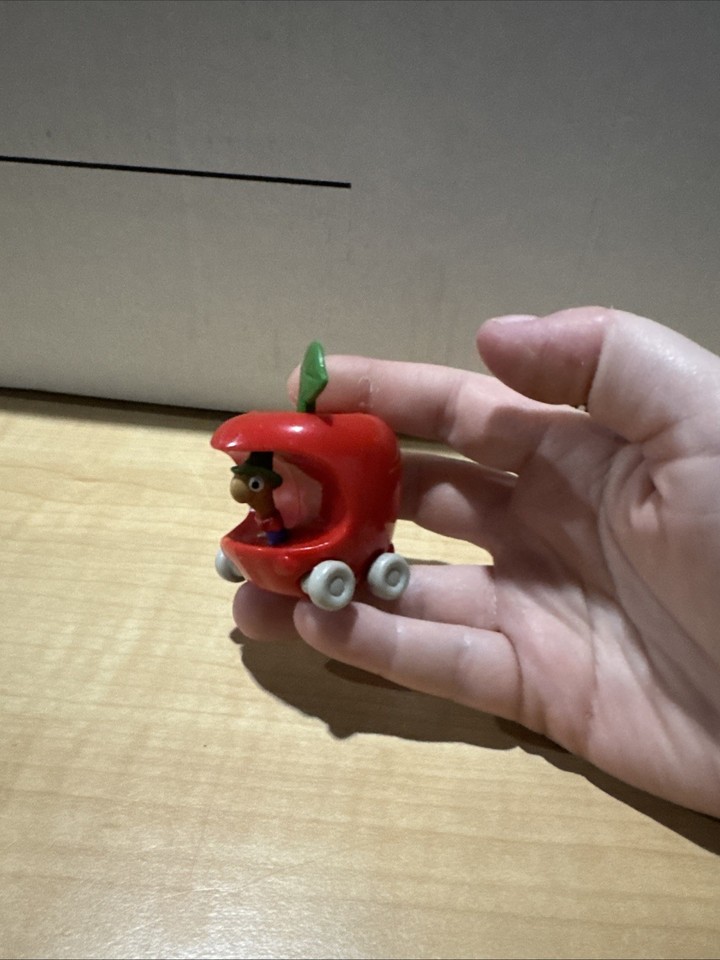 Vtg 1994 The Busy World of Richard Scarry's Lowly Worm Apple Car ...