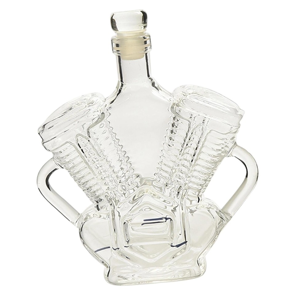 Car Engine Shaped Whiskey Bottle Wine Decanter for Dining Room Kitchen ...