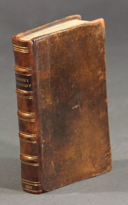 Samuel Johnson / Johnson's dictionary of the English language in ...