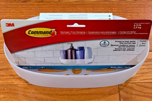 🔥NEW🔥 3M Command Shower Bathroom Caddy Holds 6.5lbs | eBay
