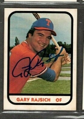 1981 TCMA #9 Gary Rajsich Tidewater Tides Baseball Card Signed ...