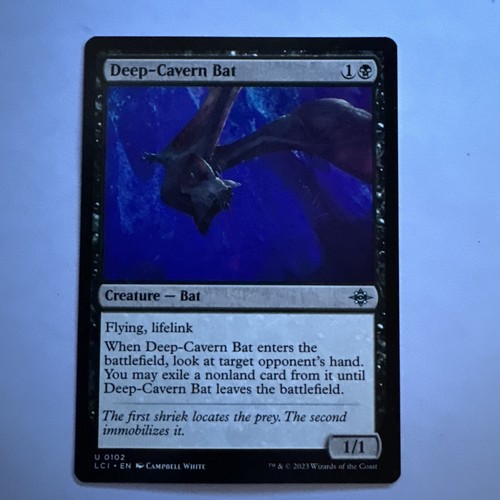 Deep-Cavern Bat The Lost Caverns of Ixalan Regular for sale online | eBay
