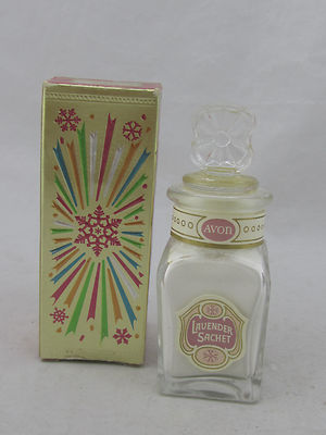 Vintage MIB - Avon Lavender Powder Sachet .9 oz Full | eBay