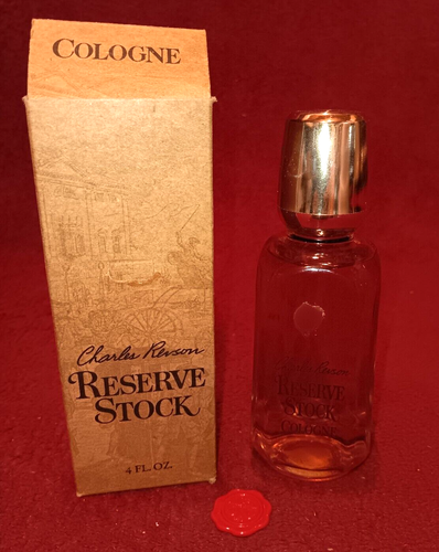 Vintage Charles Revson Reserve Stock Cologne Splash 4.0 Oz. New Old ...