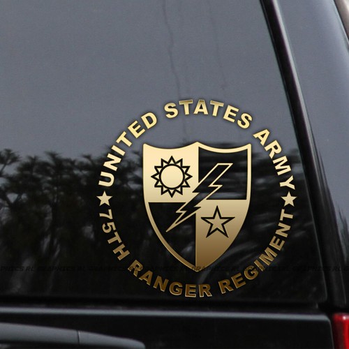 US Army 75th Ranger Regiment Vinyl Decal Sticker | eBay