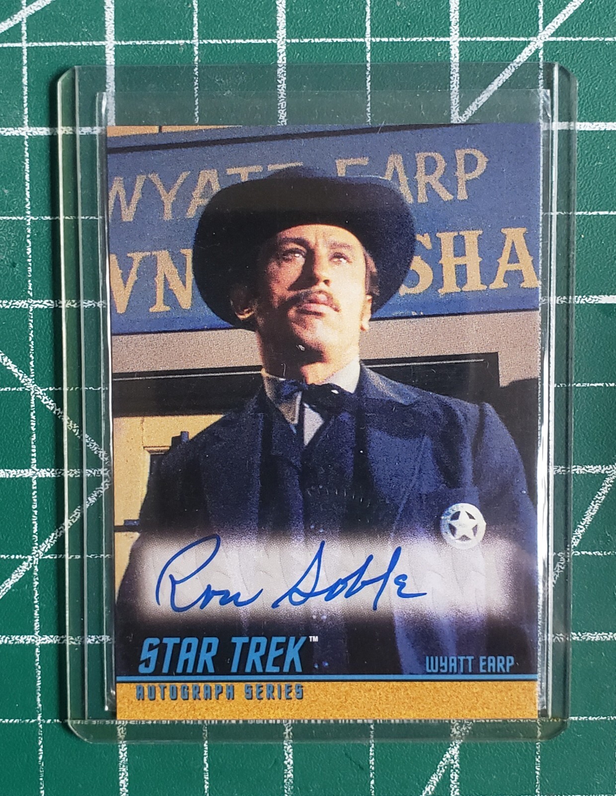 Star Trek TOS AUTOGRAPH card A66 Ron Soble | eBay