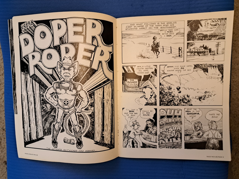 Razz Revue, Magazine, Vol 1, #1, Counter-Culture, Underground, 1972 ...