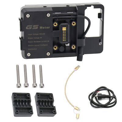 Geevorks,Staffa di Navigazione per Telefono Cellulare per Moto con USB ...