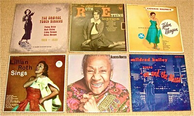 1920-'30s SINGERS: Org.Torch/LilianRoth/Etting/Morgan/AlbertaHunter ...