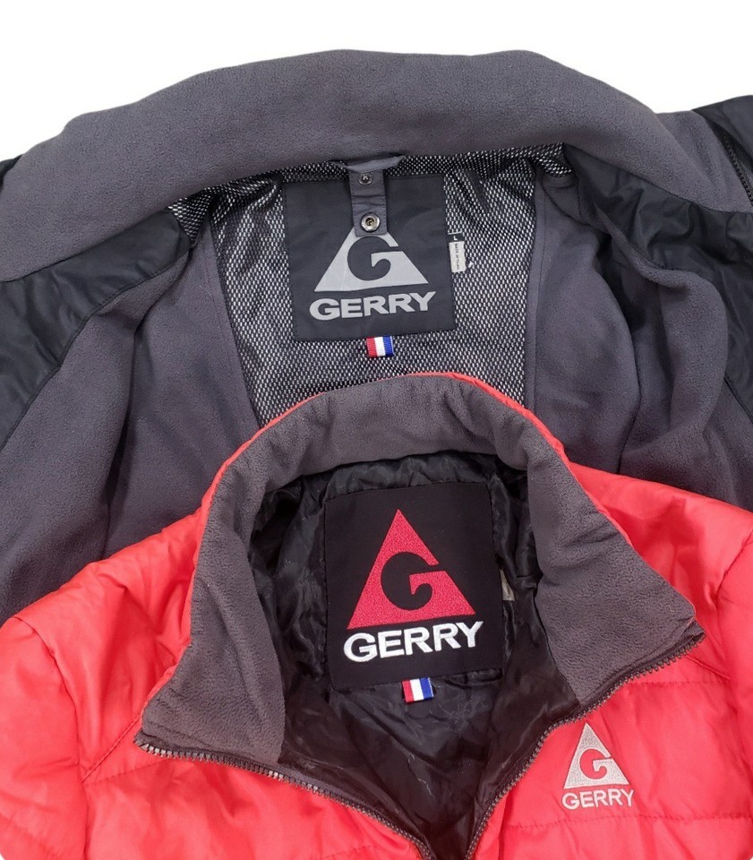 Gerry Men's Jackets 3-in-1 Systems Jacket Grey Black (Red) Size Large L ...