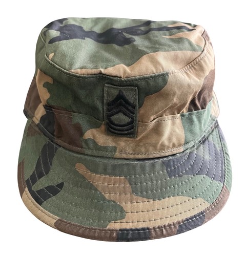 Vintage USGI 1987 Army Cap Size 7 1/4" US Woodland Camouflage Pattern ...