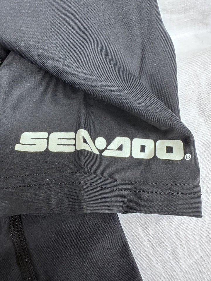 Sea Doo Men's Vibe Rashguard Top Size Med Short Sleeve Swim Shirt ...